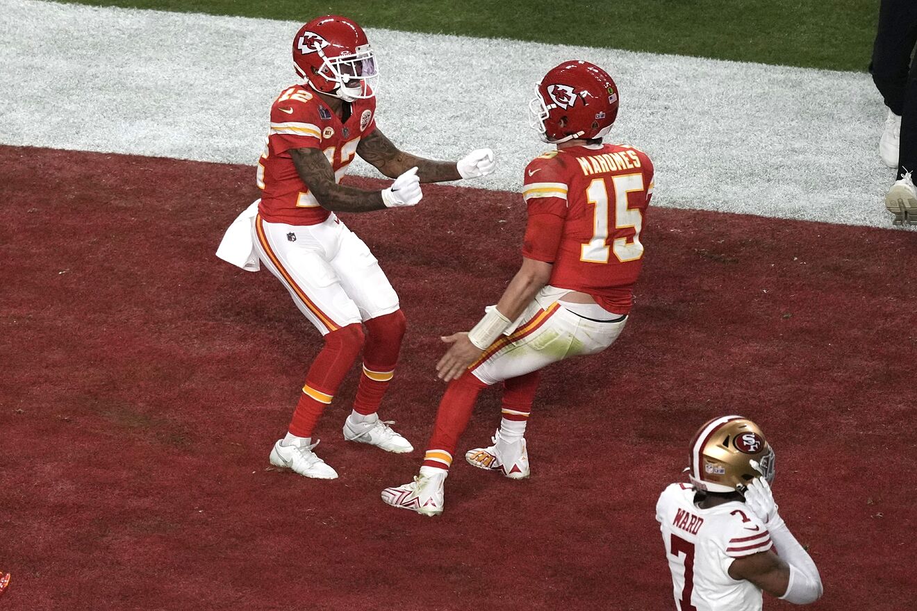 Patrick Mahomes reveals the reason why Mecole Hardman did not celebrate ...