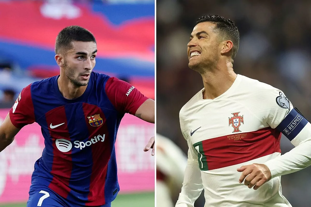 Barcelona: Ferran Torres doesn't hide his admiration for Cristiano ...