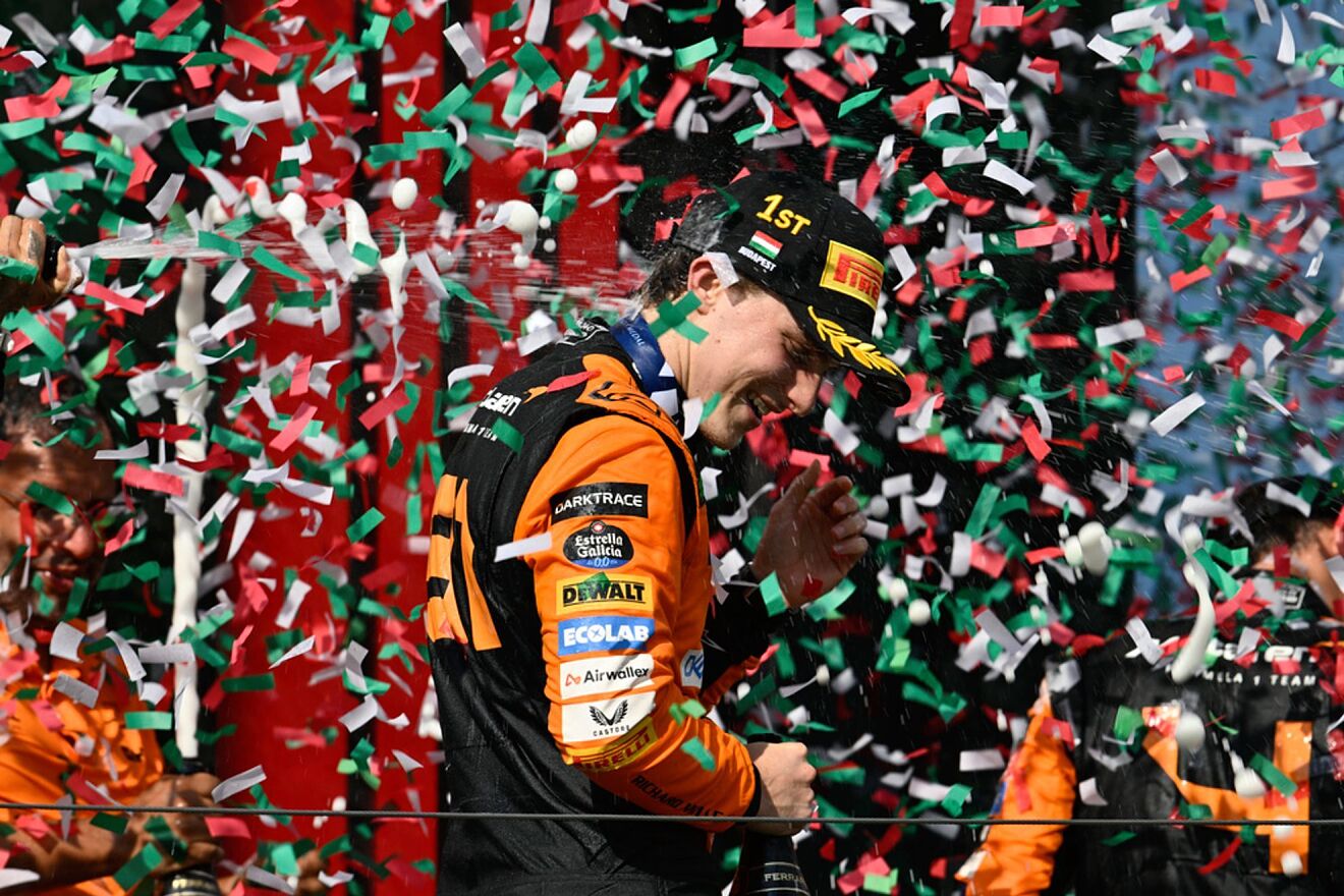 Oscar Piastri wins first F1 race in McLaren one-two with Norris at ...