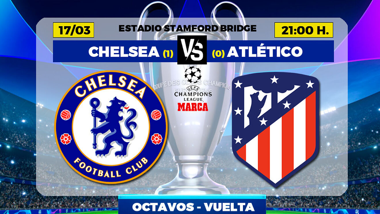 Chelsea - Atlético de Madrid | Champions: Chelsea-Atlético: Los ...