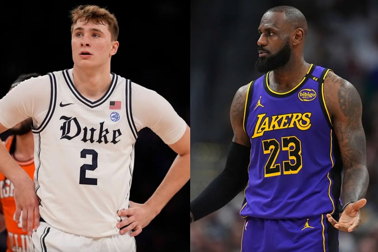 LeBron James tips Mavericks' Cooper Flagg to follow six-time NBA All ...