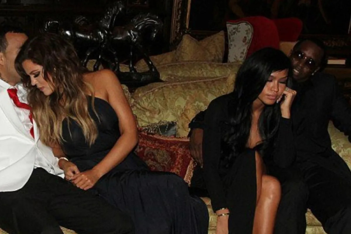 Khloe Kardashian partied with Diddy and 'butt naked' guests as ...