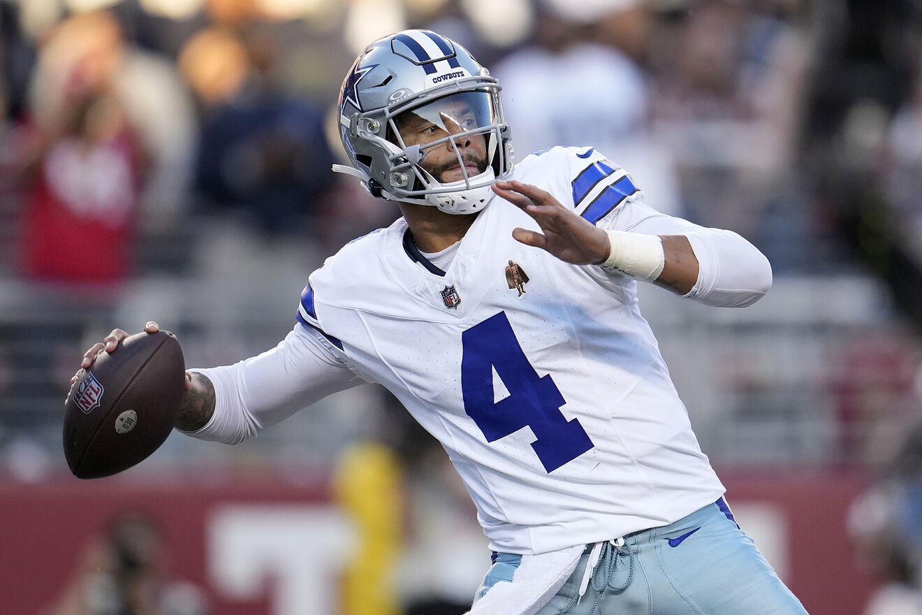 Dak Prescott's touching gesture toward Jerry Jones' wife momentarily ...