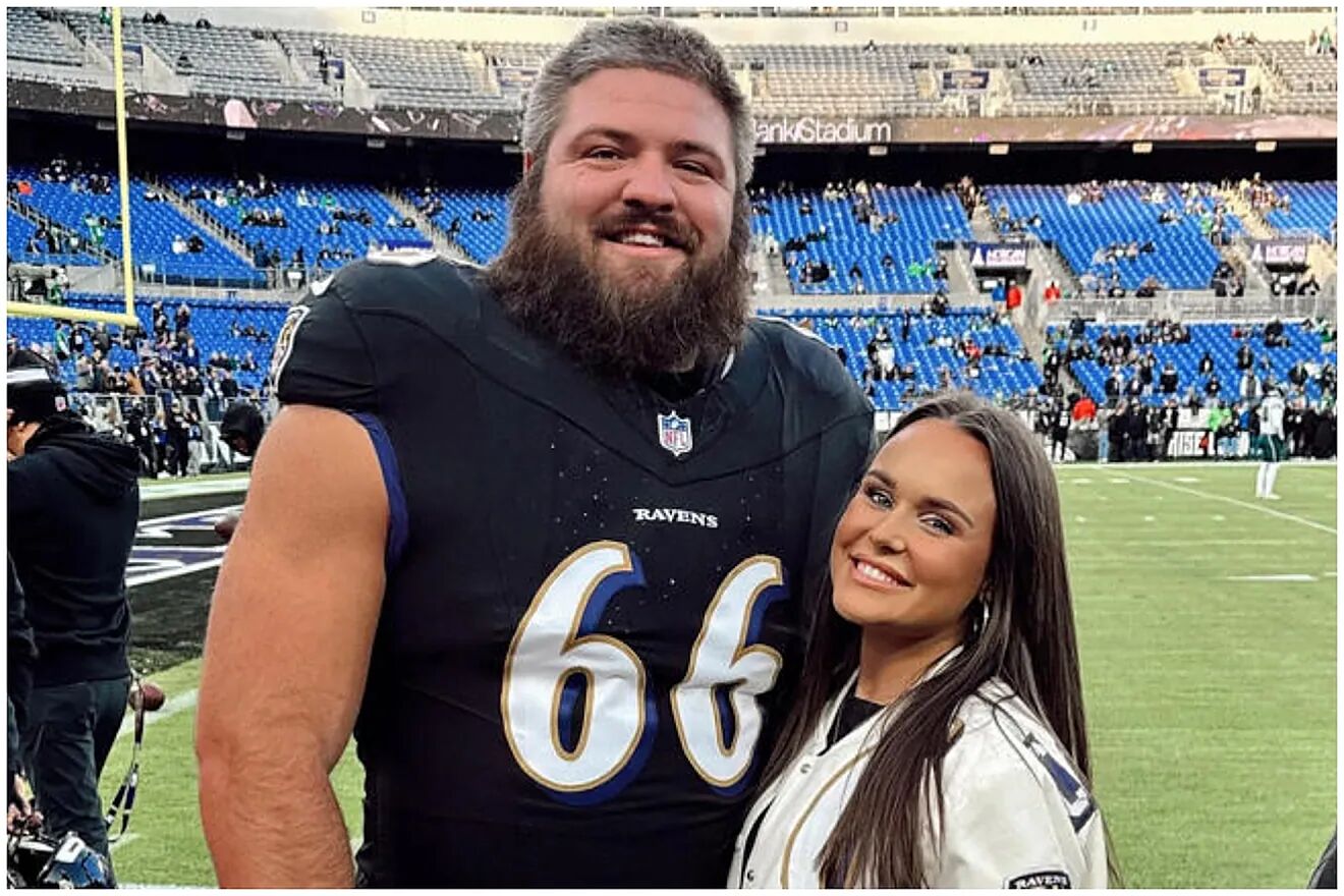 Who is Kaitlyn Terrell? The wife of Chargers player Ben Cleveland who ...