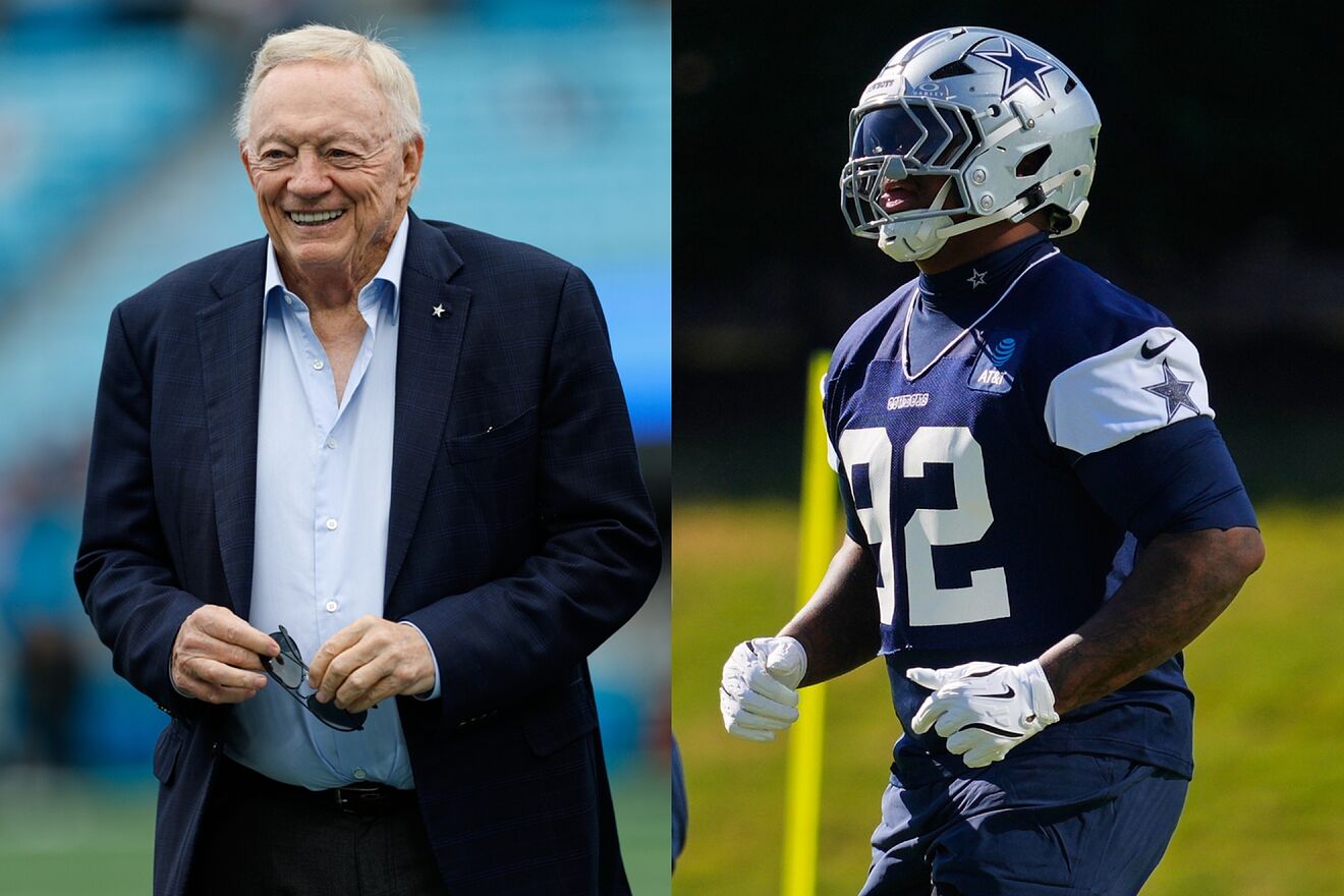 Jerry Jones is all smiles after the new Cowboys addition and proves he ...