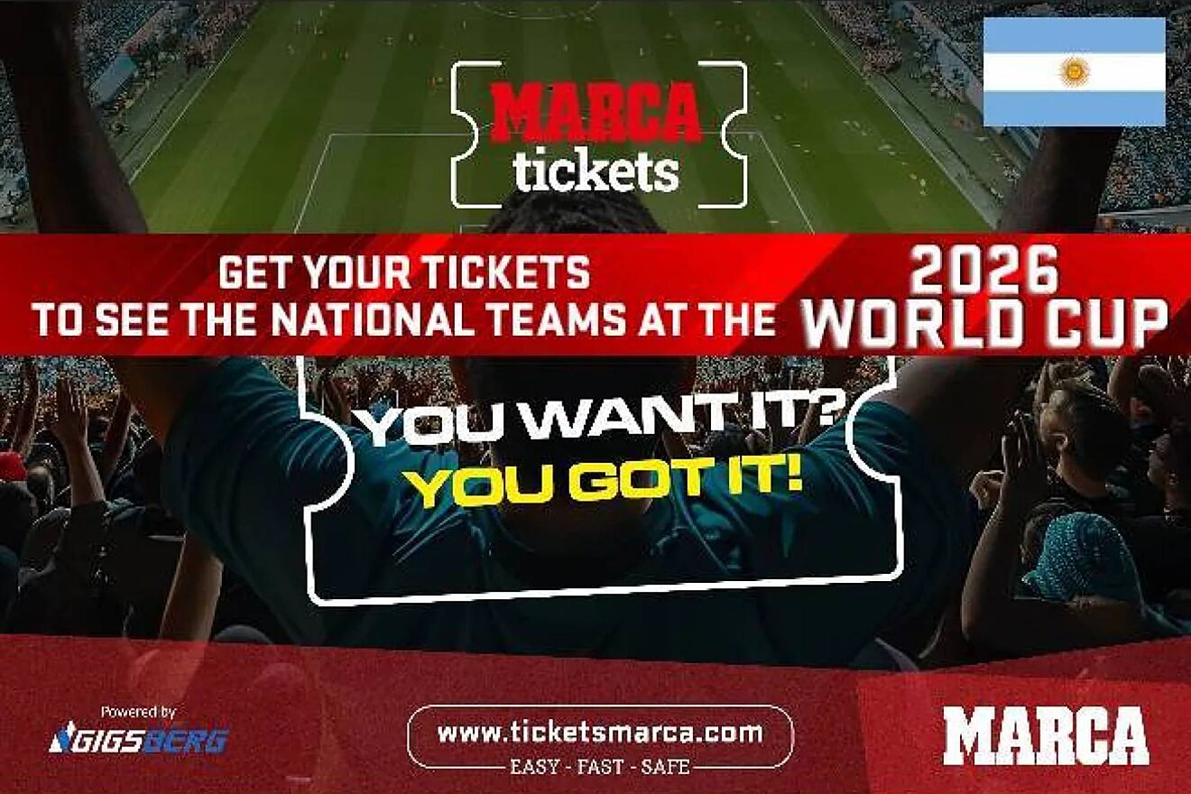Buy your tickets here at MARCA Tickets for all of Argentina's matches ...