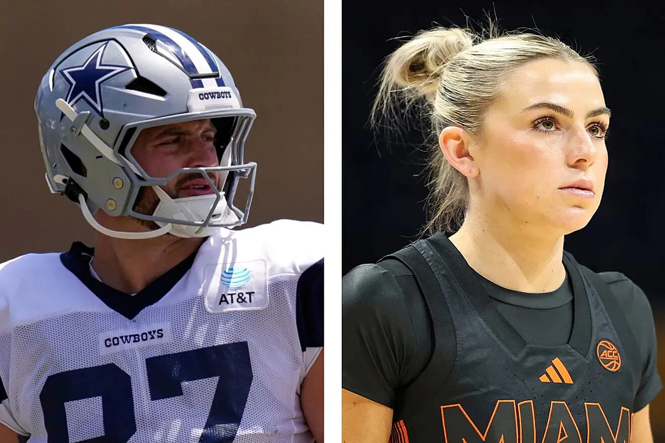 Cowboys' Jake Ferguson opens up about his love story with Haley ...