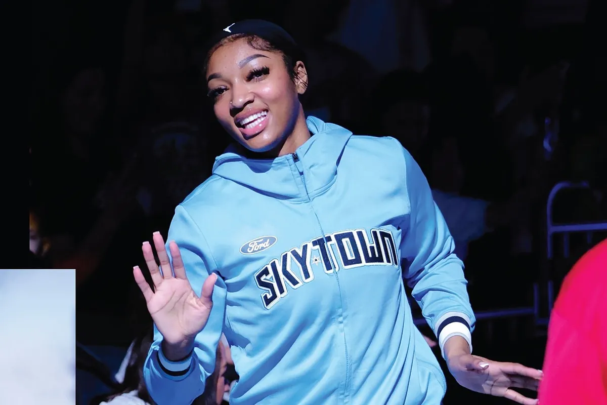 Angel Reese catches fire on the court as she scores four straight 3 ...