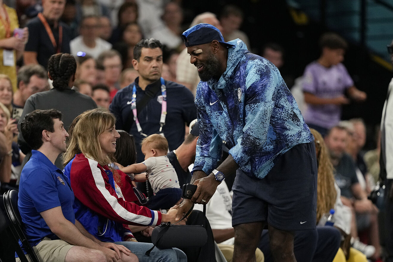 LeBron James, Adebayo, Phelps, and Katie Ledecky unite to inspire the ...