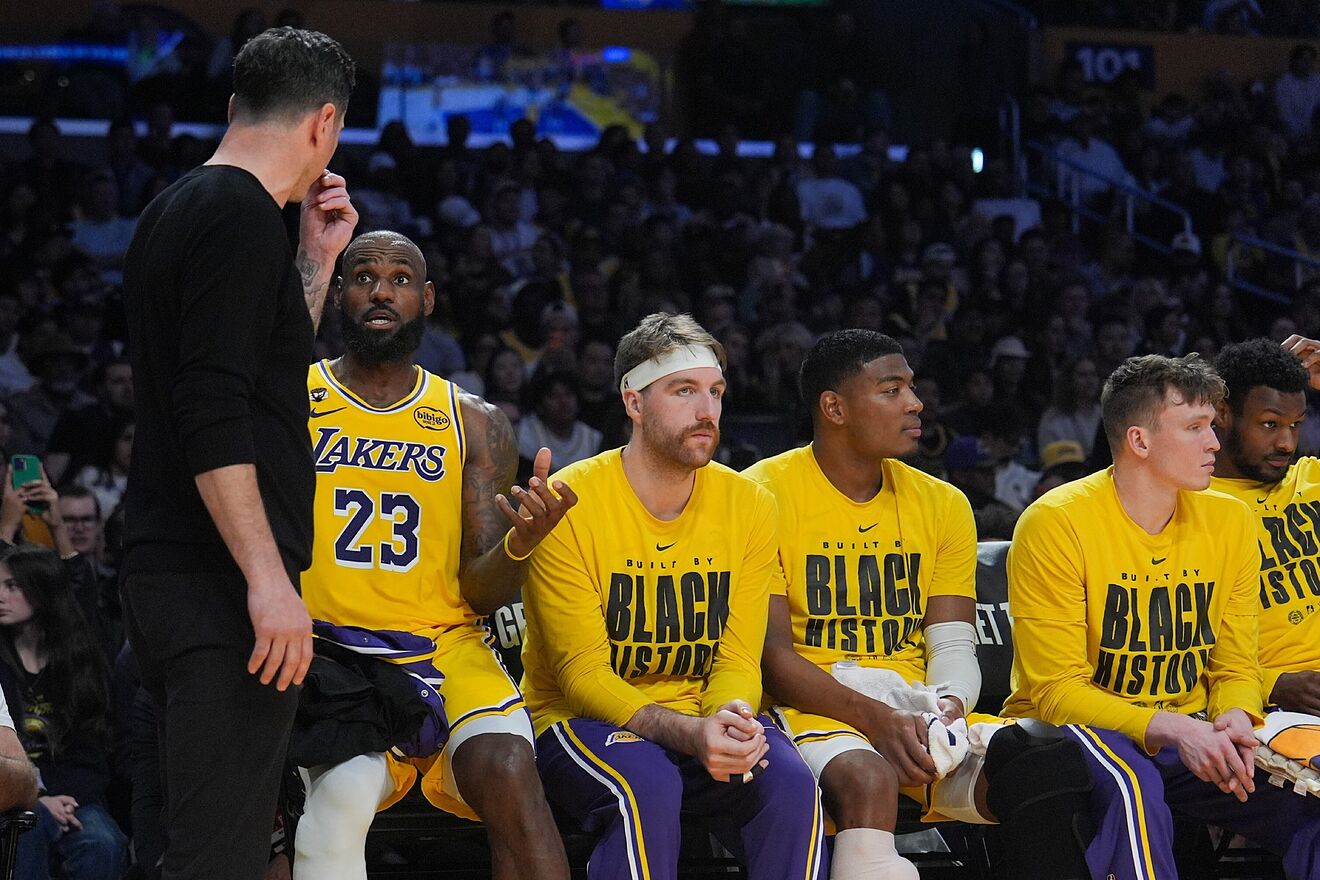 LeBron James throws his teammates under the bus while drawing a line ...
