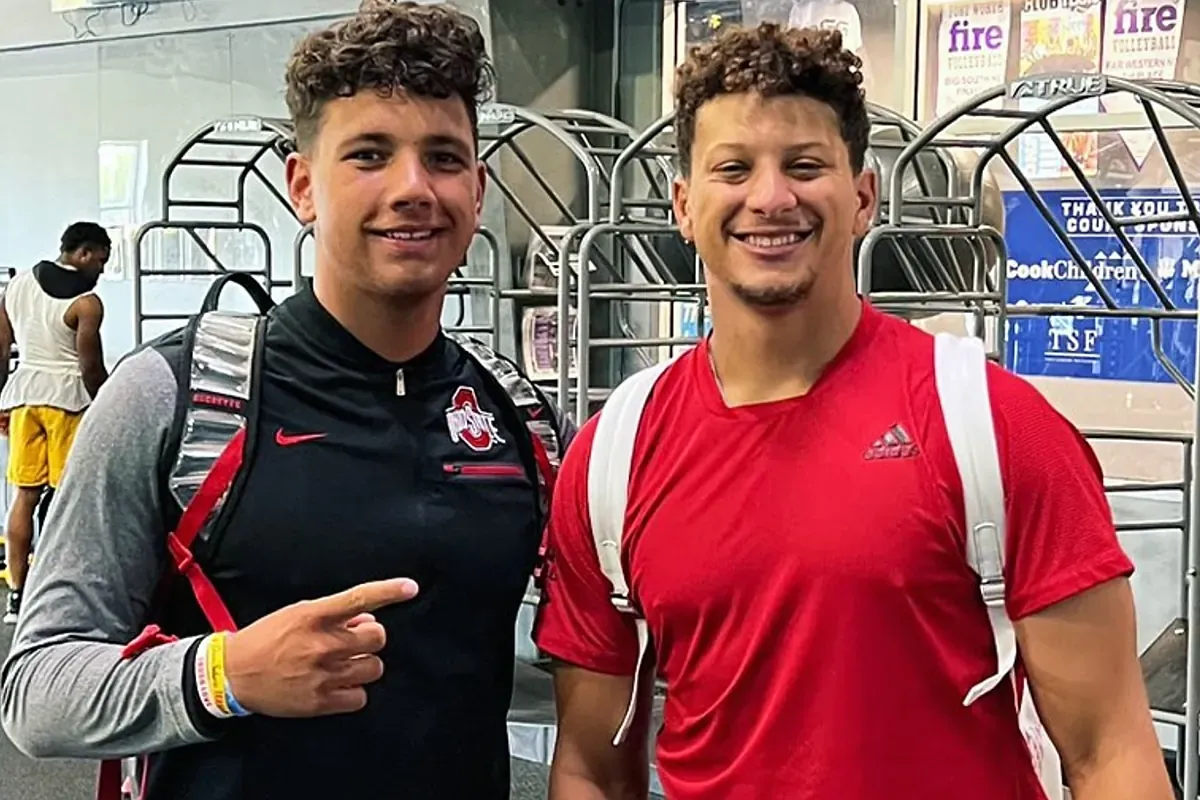 Dylan Raiola channels Patrick Mahomes as he prepares for Arrowhead ...