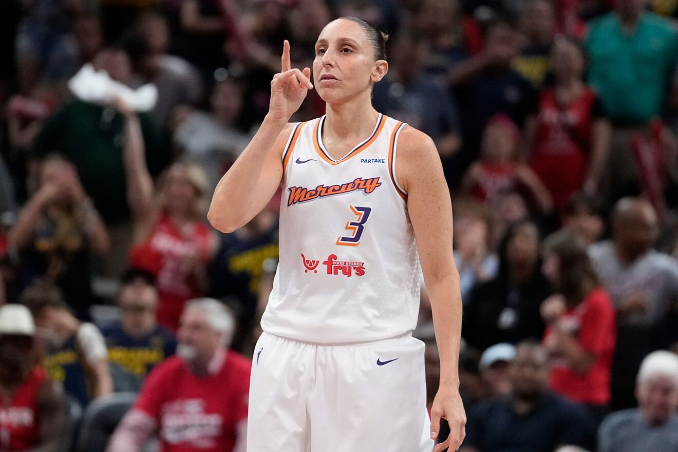 Diana Taurasi is left cold after notified that she was being suspended ...
