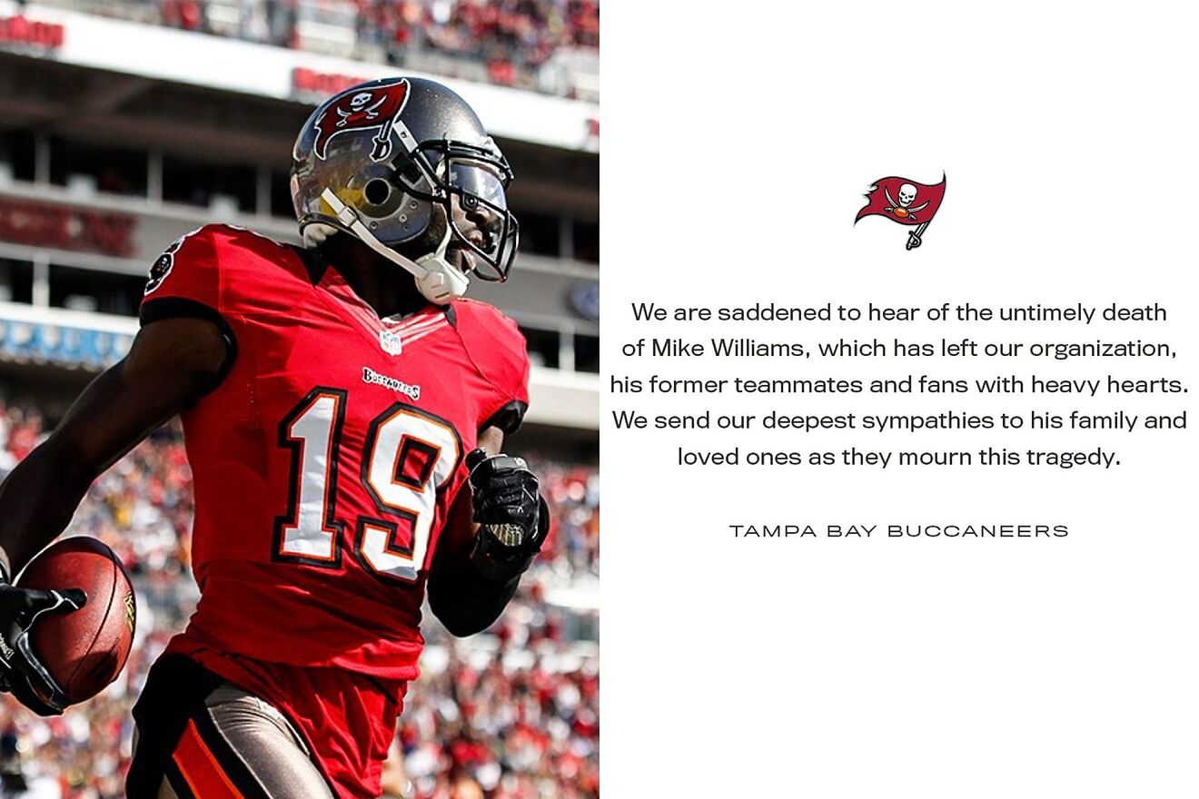 Mike Williams cause of death: The former WR has been taken off life ...