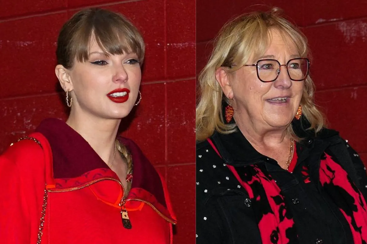 Taylor Swift and Donna Kelce's faces say it all amid Travis retirement ...