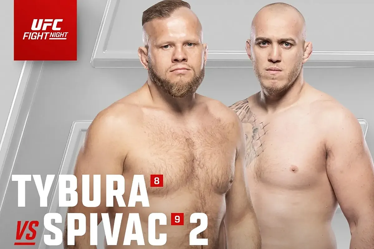 UFC Tybura vs Spivac 2 Card: Who will fight on UFC Fight Night? | Marca