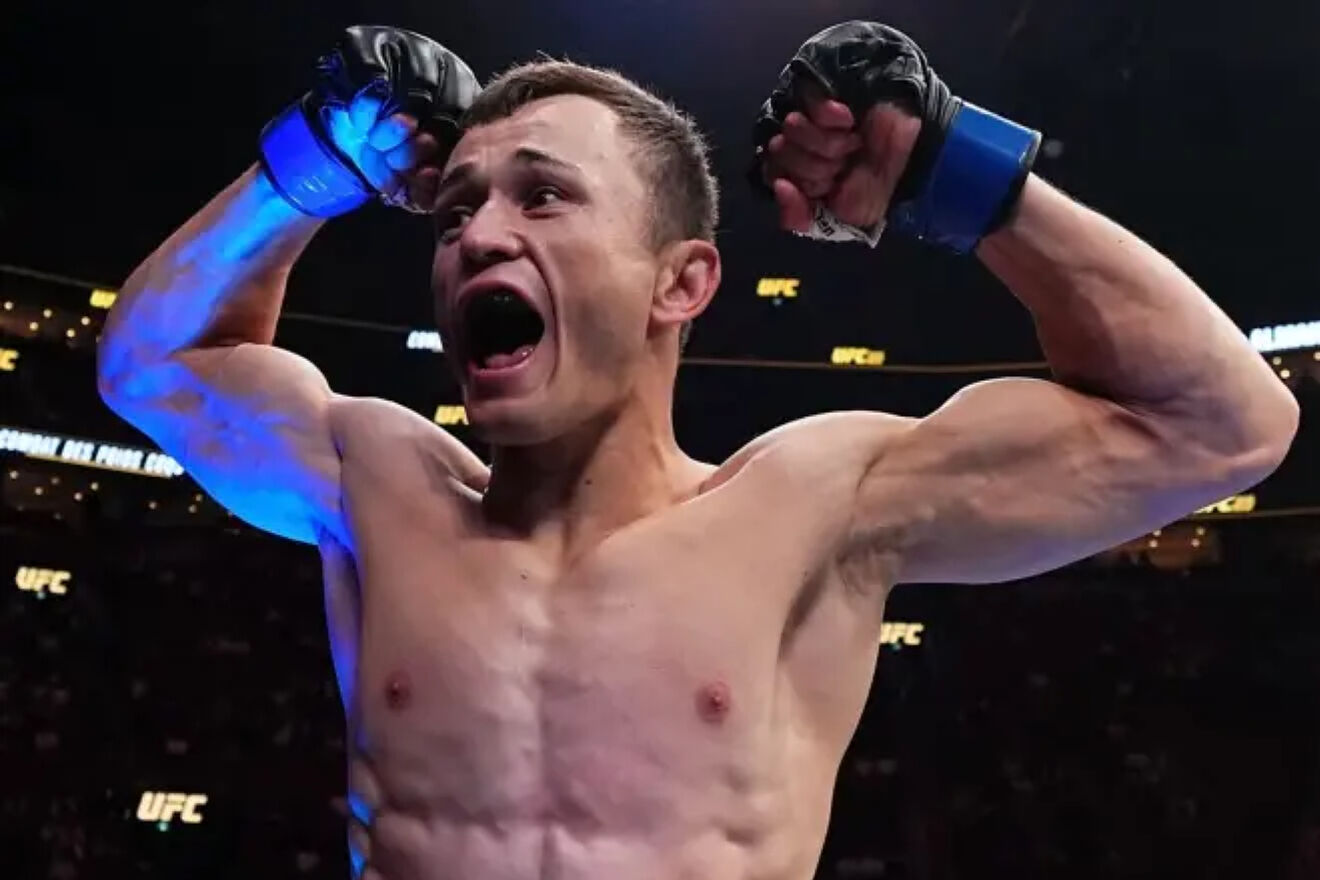 This is Bekzat Almakhan, Aleksandre Topuria's opponent at UFC Qatar | Marca