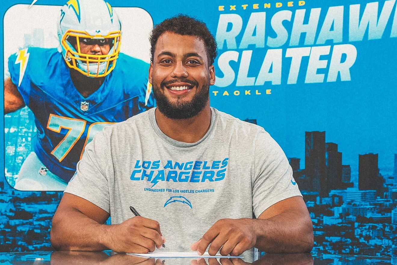 Chargers lock up Rashawn Slater with Record $114 million extension | Marca