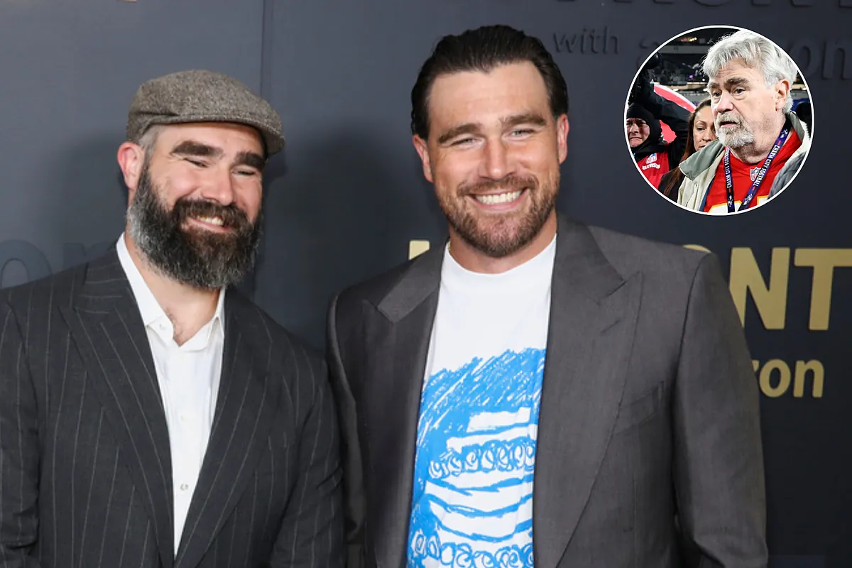 Jason Kelce shares a funny story with Travis Kelce about his father Ed ...