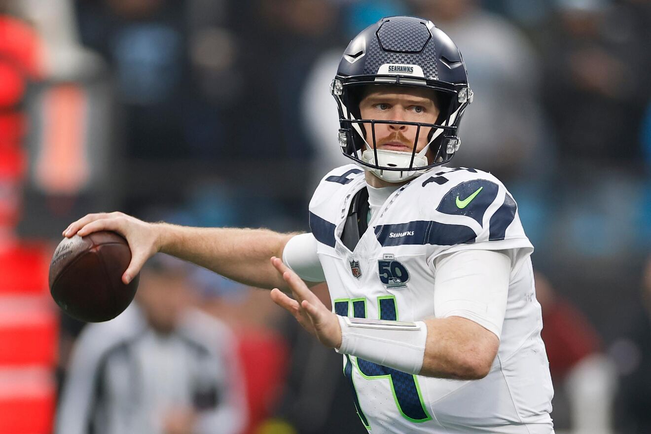 Seahawks QB Sam Darnold reflects on Super Bowl journey against Allen ...