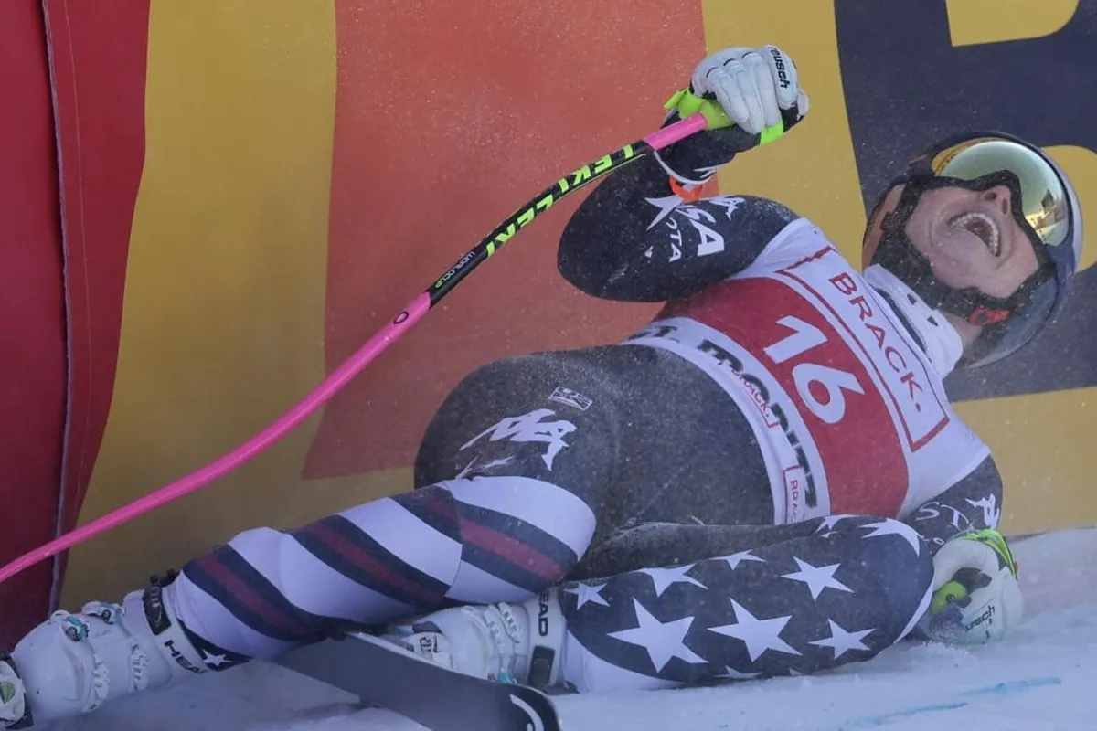 Lindsey Vonn destroys history and wins in St. Moritz at the age of 41 ...