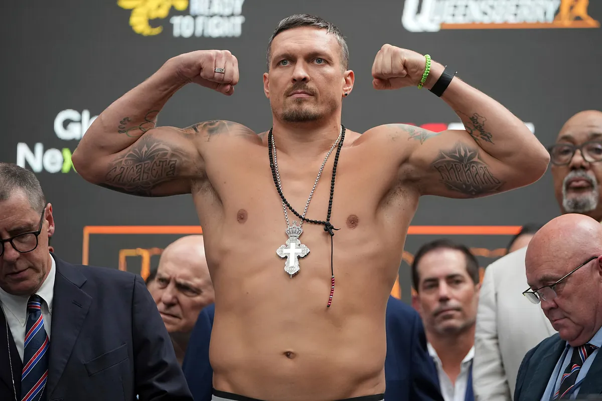 Oleksandr Usyk makes his wish - and will get it - for the end of his ...