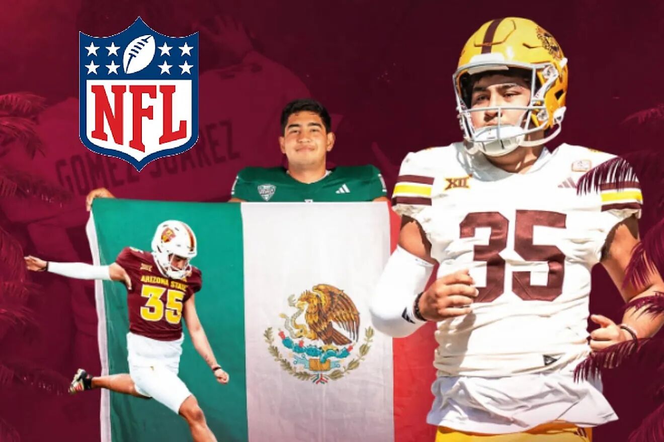 Jesus Gomez, the Mexican kicker looking for the NFL in the 2026 Draft ...
