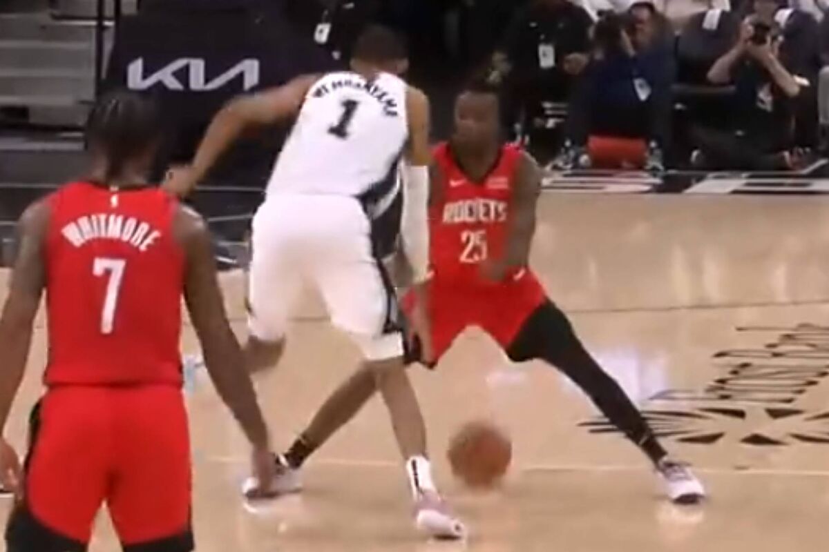 Wembanyama defies the laws of basketball physics with his 2.24m frame ...