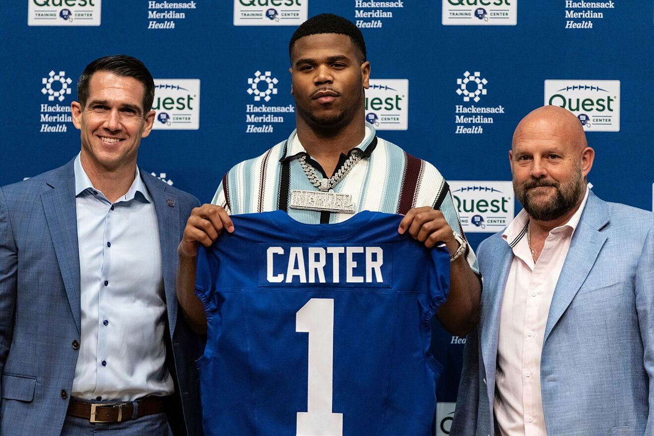 Giants' historic numbers remain untouchable: Abdul Carter gets ...