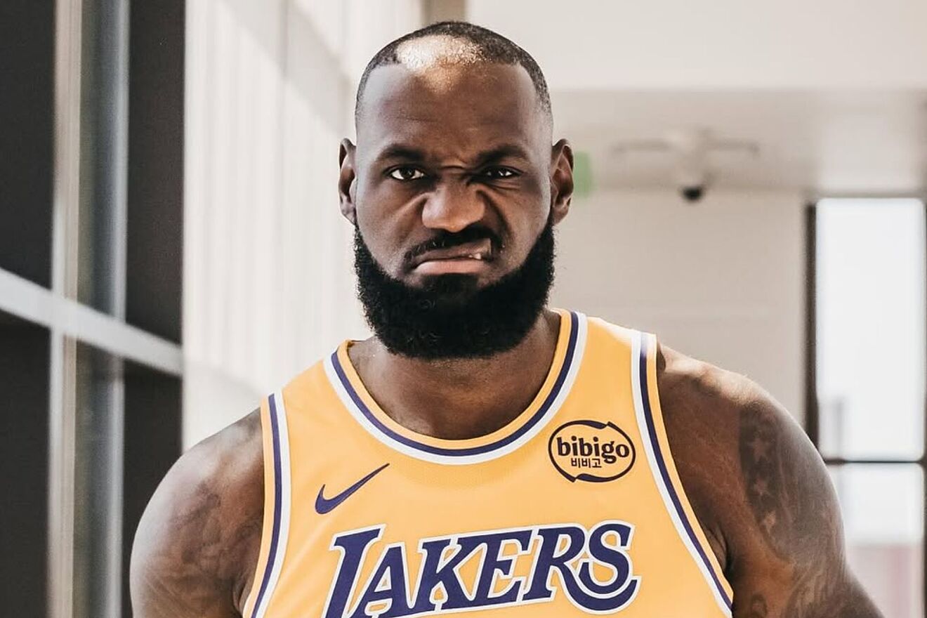 LeBron James' side eye was a reminder that age hasn't caught him yet ...