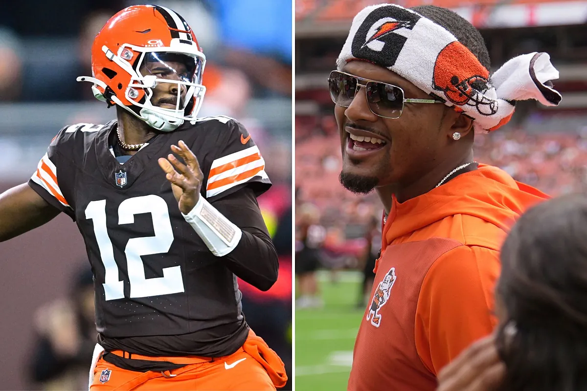 Deshaun Watson keeps a close eye on Shedeur Sanders and makes an ...