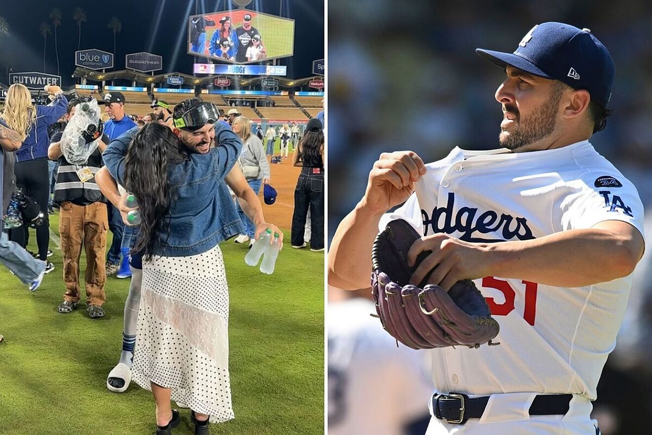 The ingenious way the Dodgers got Alex Vesia and his wife smiling again ...