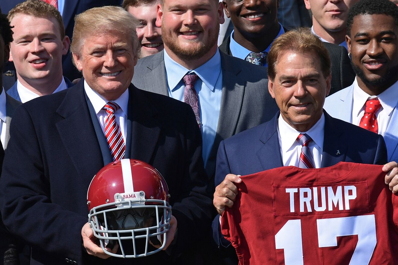 Donald Trump exposes Nick Saban's retirement secret that shook college ...