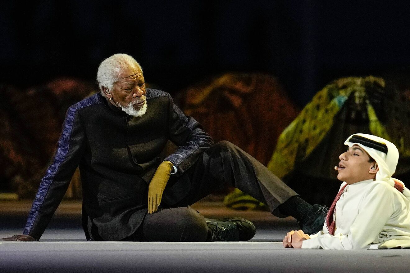 World Cup 2022: Morgan Freeman opened Qatar 2022 World Cup opening ...