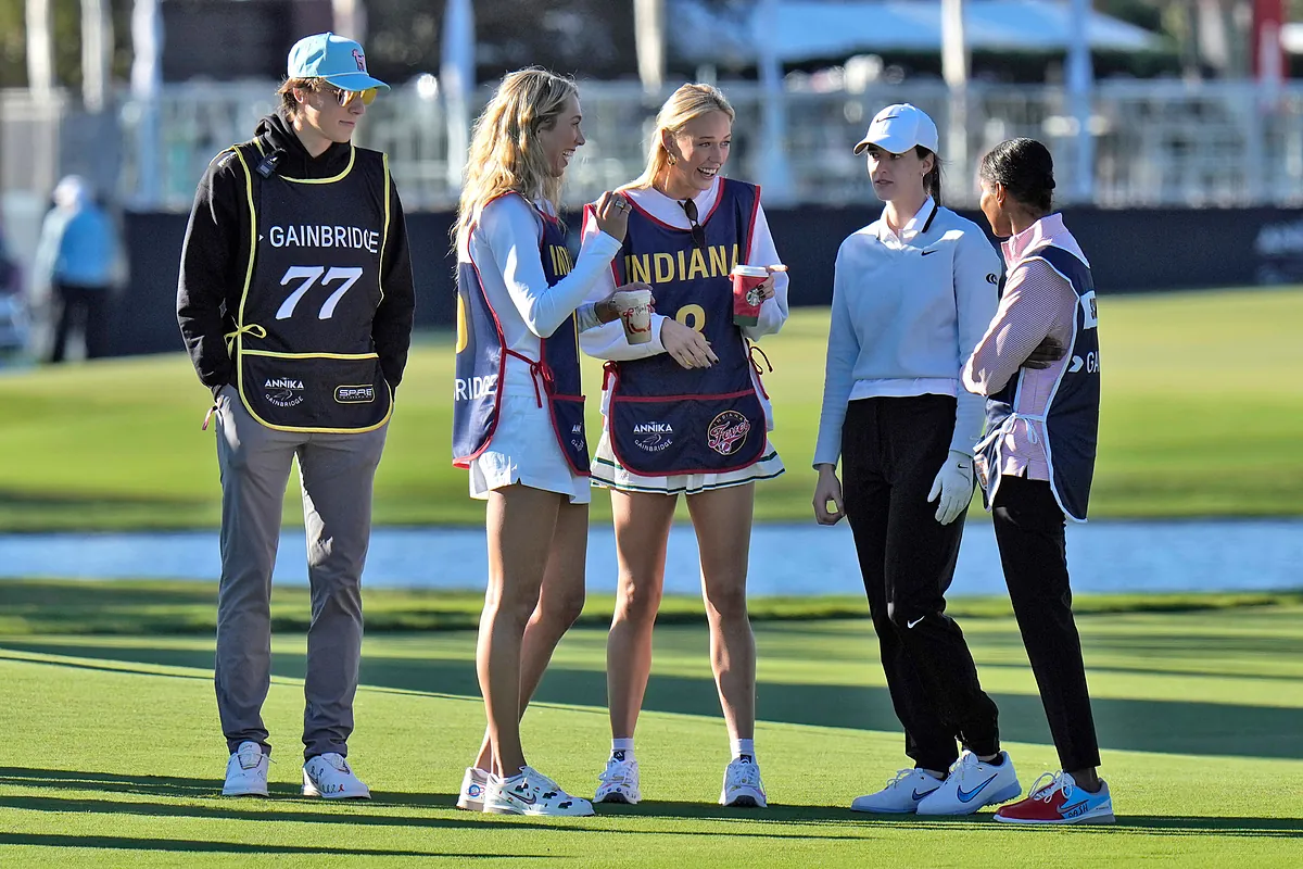 Caitlin Clark shines with a flawless tee off at 'The Annika' and the ...