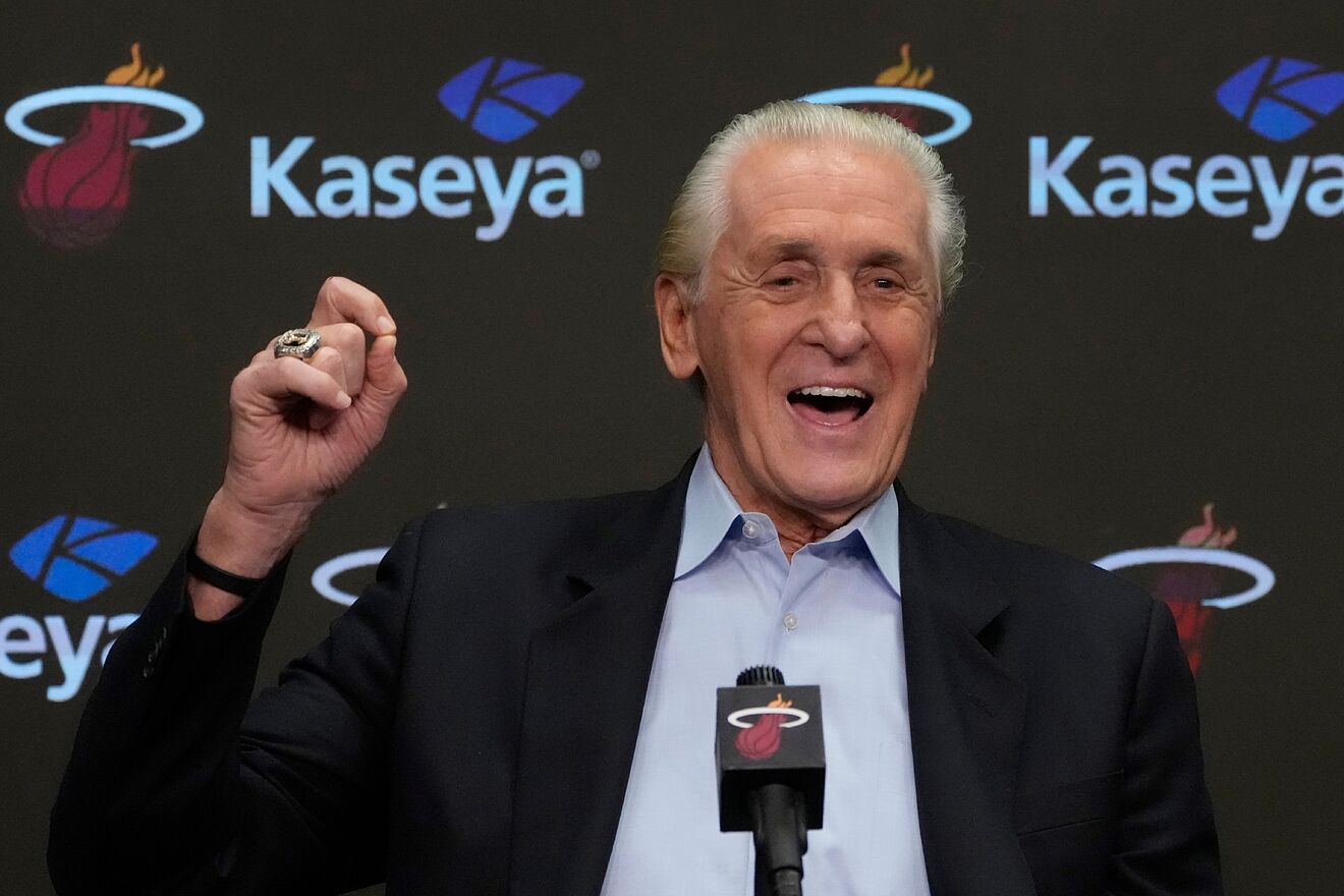 Patrick Mahomes wants a "three-peat", and Miami Heat's Pat Riley wants ...