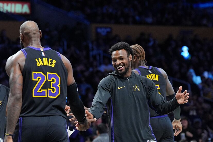 lebron james and his dad