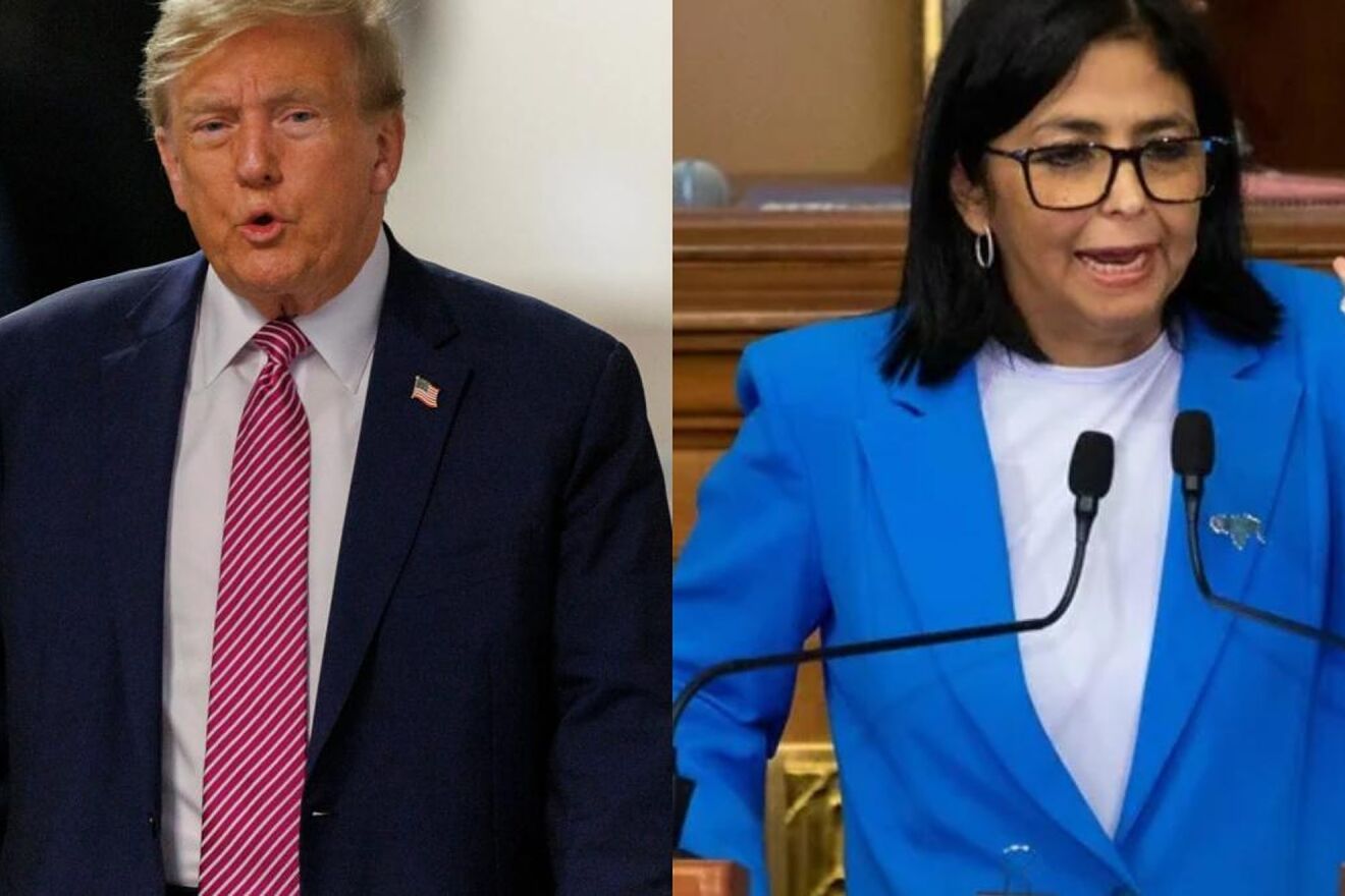 Delcy Rodriguez met with Donald Trump before arresting Nicolas Maduro ...