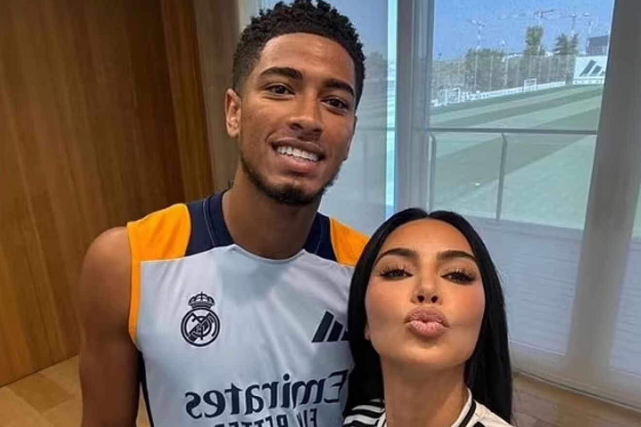 Kim Kardashian reportedly has massive crush on Real Madrid's Jude ...