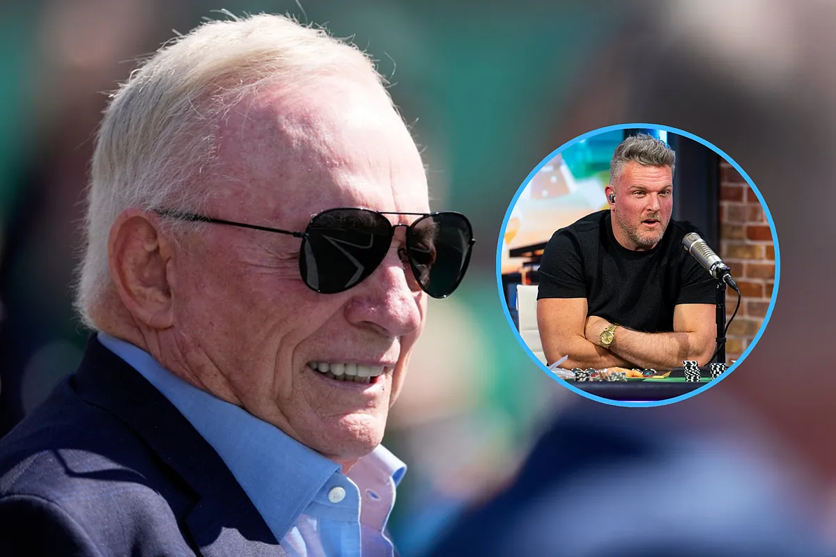 Pat McAfee breaks silence with evidence supporting Cowboys owner Jerry ...