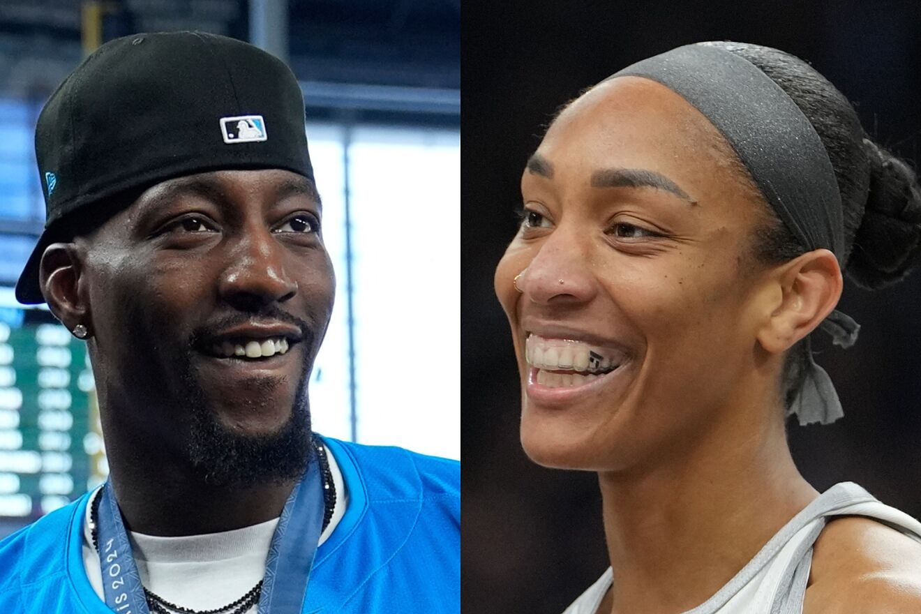 A'ja Wilson and Bam Adebayo's love knows no bounds: Basketball stars ...