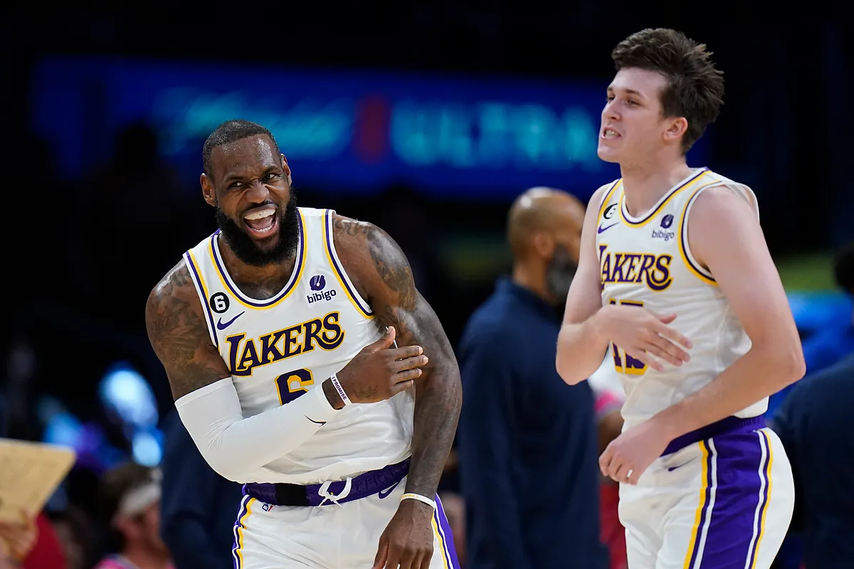 Austin Reaves steals the spotlight with viral LeBron James impression ...