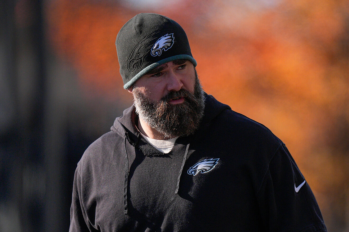 Jason Kelce woke up the Eagles after condemning Positivity Rabbit to ...