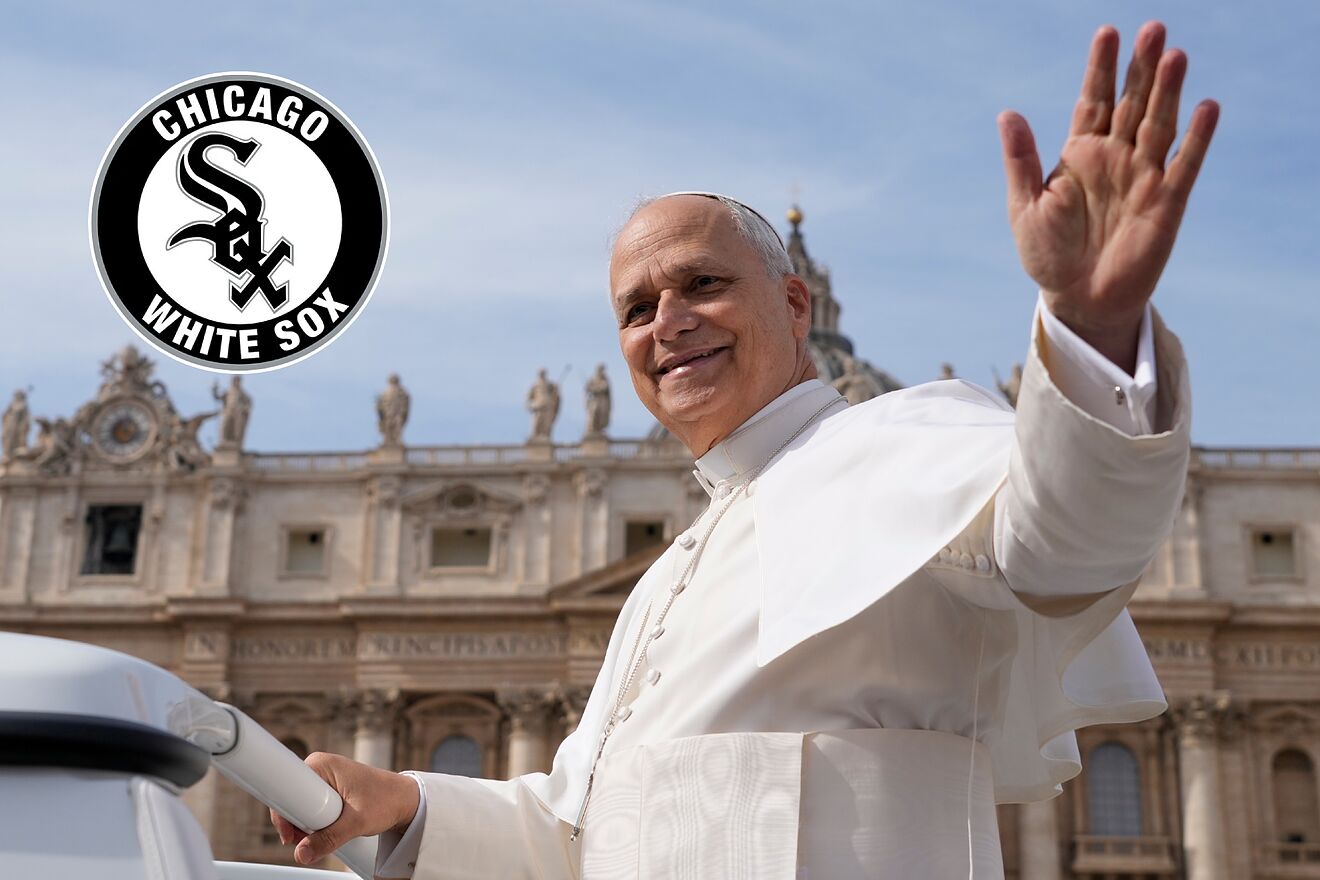Pope Leo XIV, a huge White Sox fan, gets into a heated exchange with a ...
