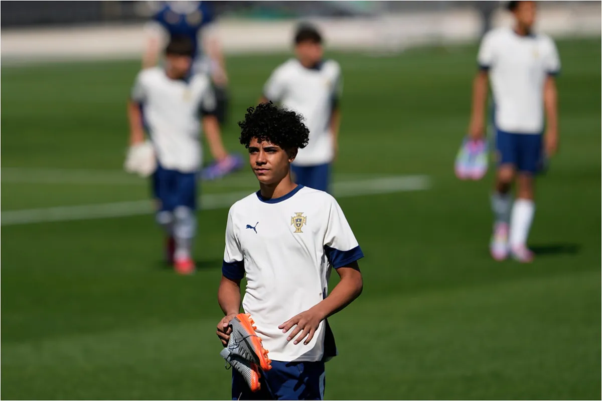 Cristiano Ronaldo Jr. makes debut with Portugal | Marca