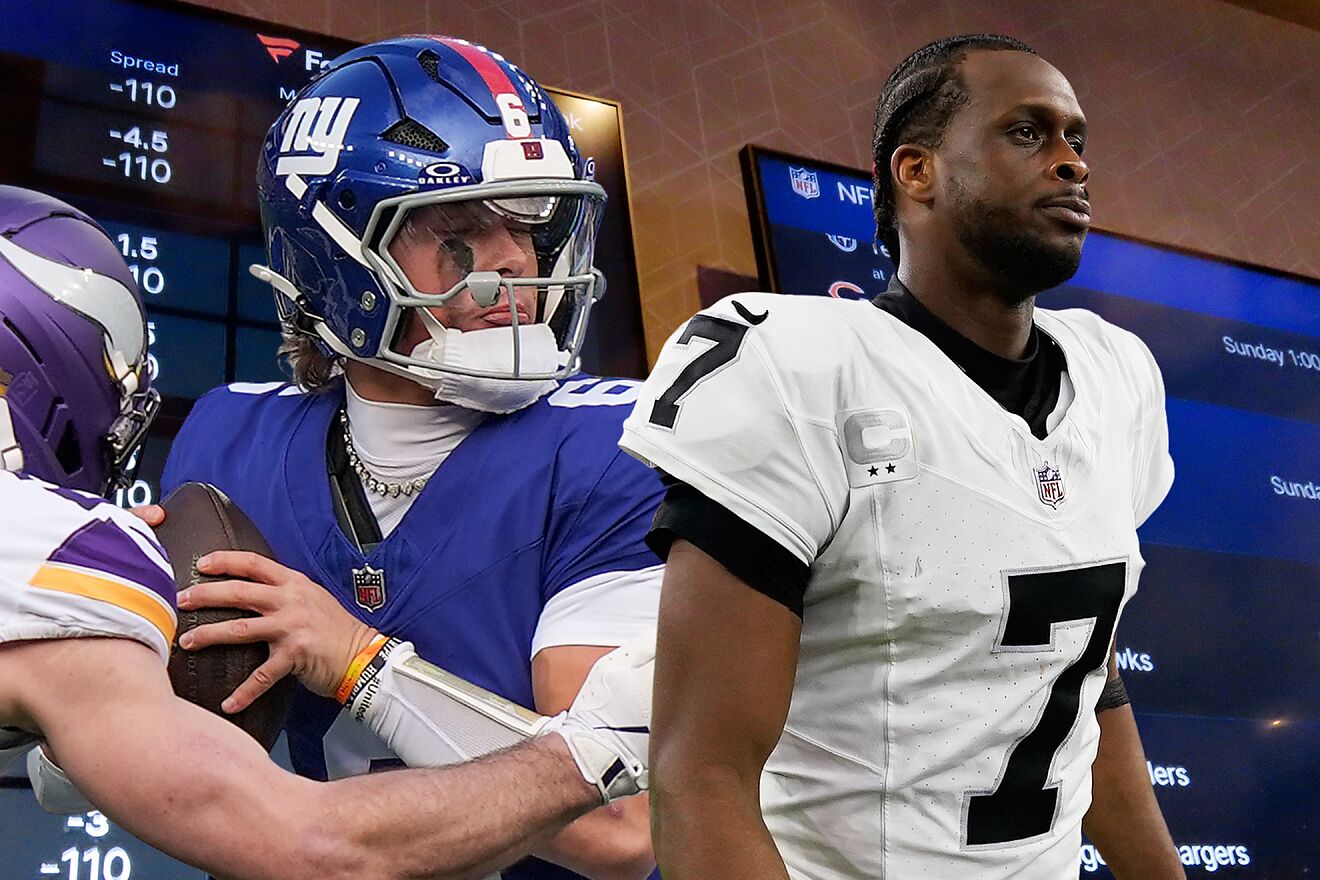 What do sportsbooks say about Raiders vs. Giants? The "Fernando Mendoza ...