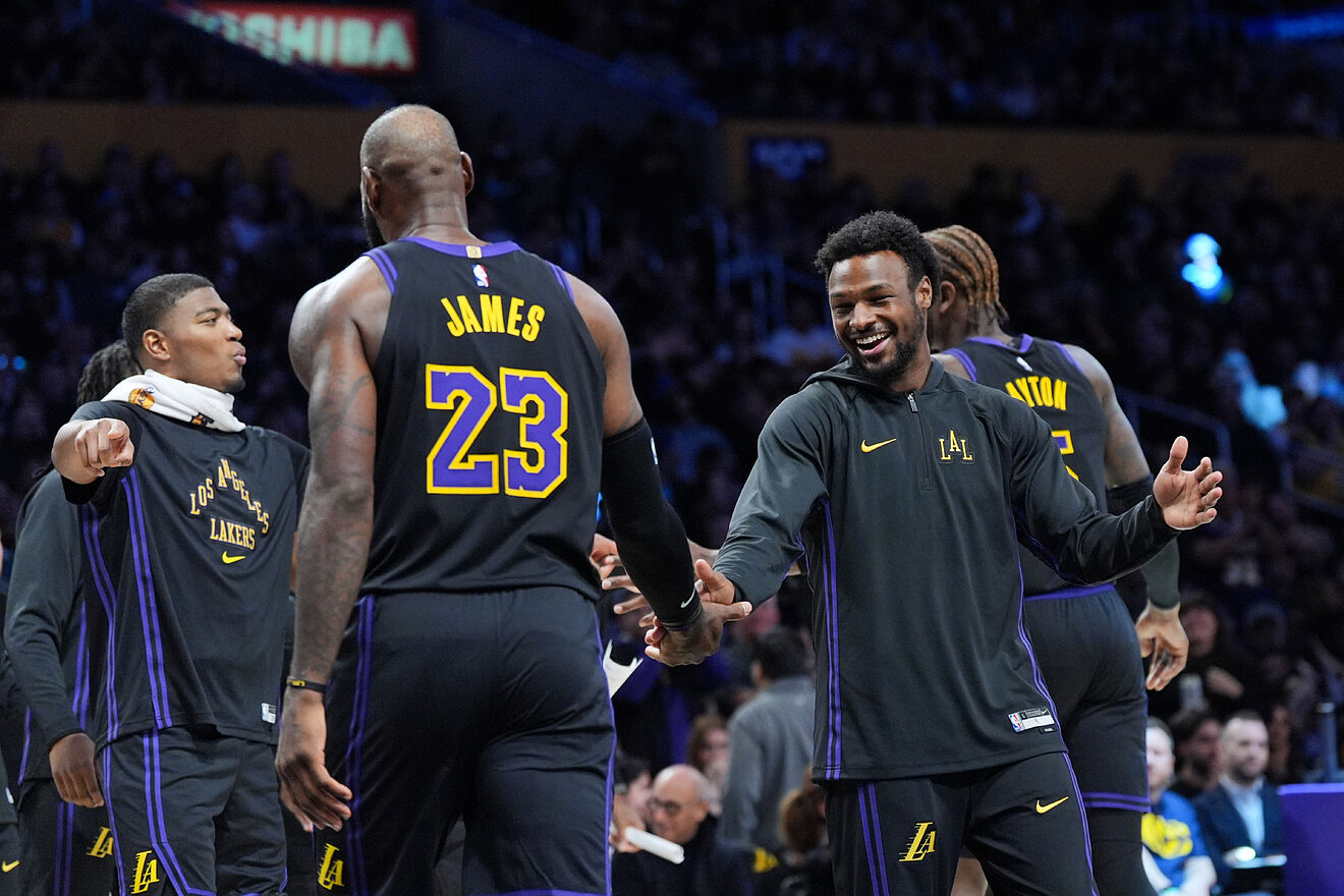 Pregnancy rumors have riled up Bronny James' girlfriend's father | Marca
