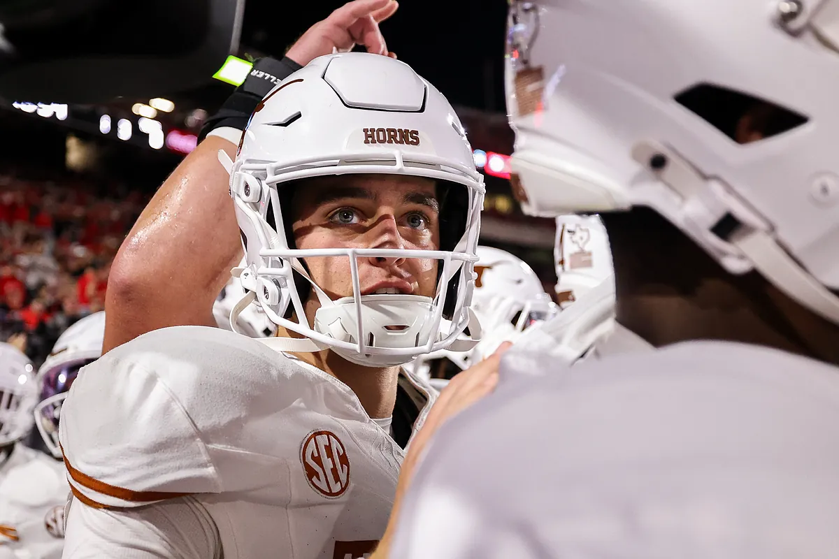 Arch Manning's mistakes and Texas' ground game highlight a concerning ...