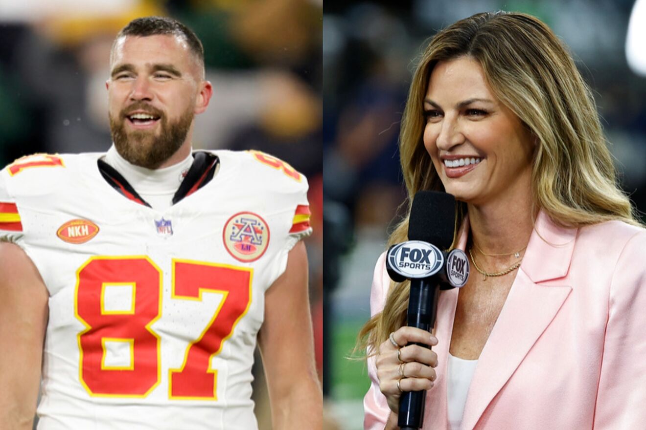 Erin Andrews' surprising revelation about Travis Kelce: All Swifties ...