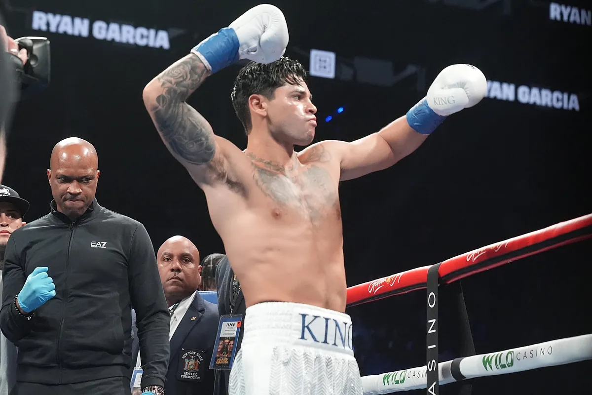 Ryan Garcia parties with two Girls in Brazil after positive B sample ...