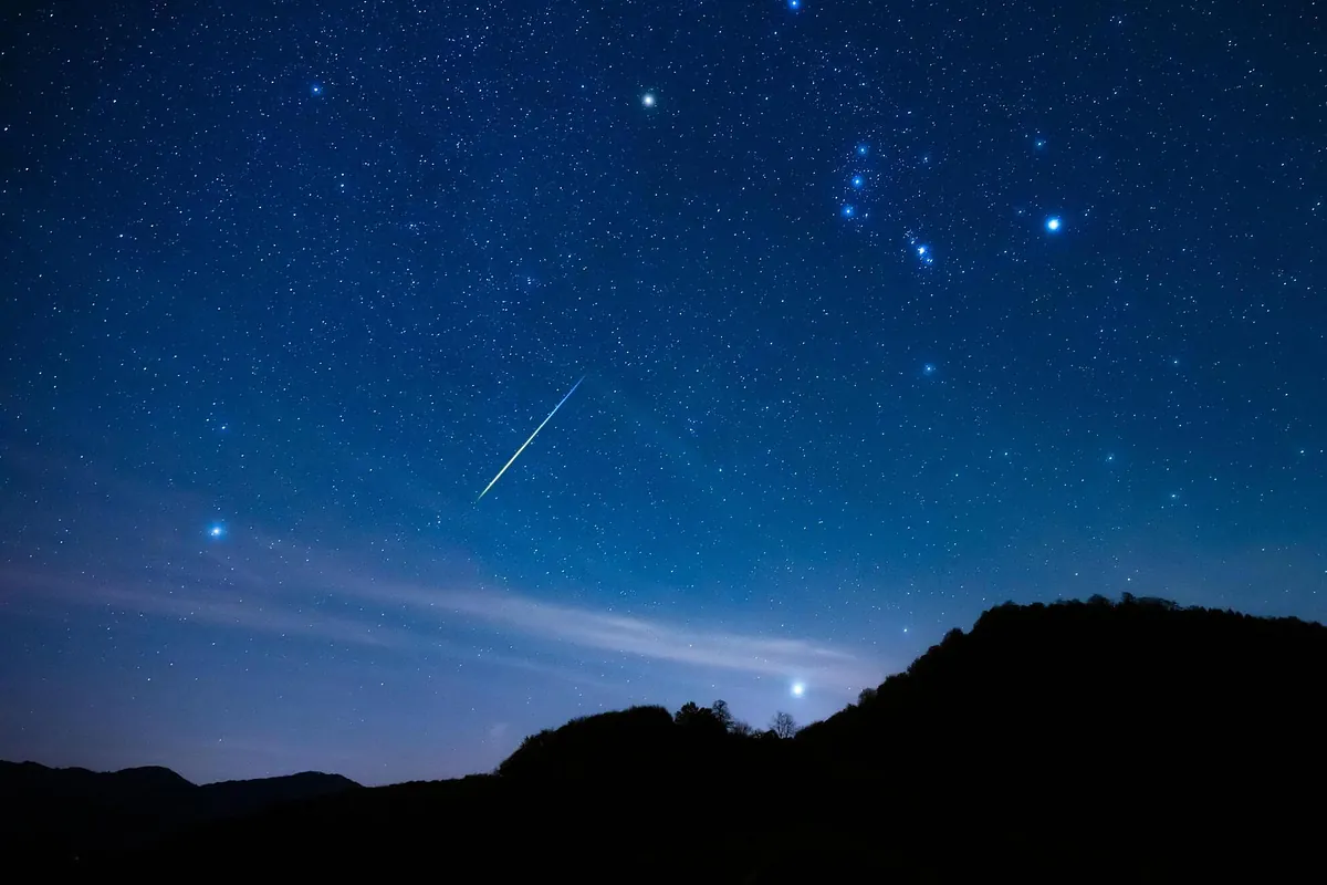 Orionid meteor shower tonight: What time is and how to see it live in ...